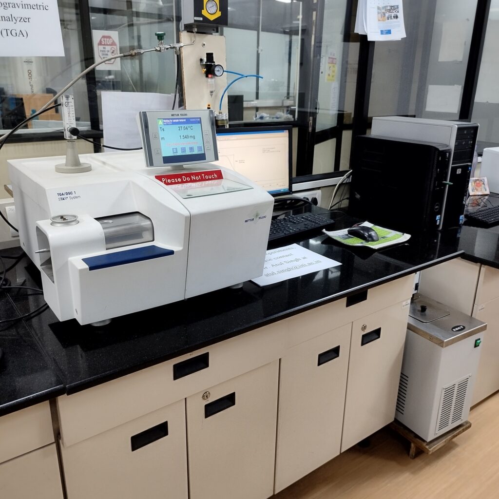 Thermogravimetric Analyzer (TGA) – SIC – A National Facility of IIT ...